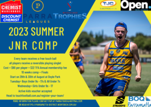 Local Competition | Parramatta District Touch Association